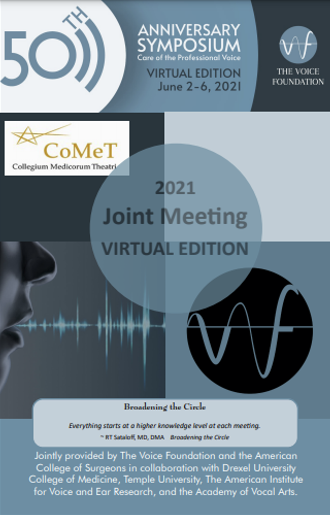 CoMeT in the 50th Anniversary Symposium of The Voice Foundation – CoMeT